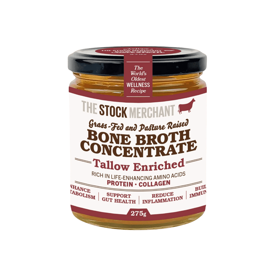 The Stock Merchant - Concentrated Bone Broth - Tallow Enriched - 12 x ...