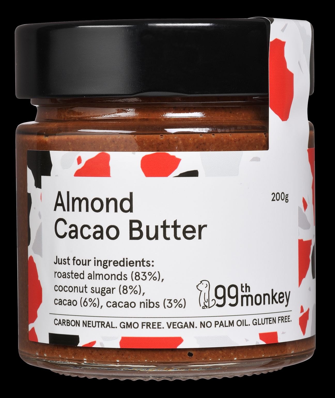 99th Monkey - Almond Cacao Butter 6 x 200g – Ding Oh Dong