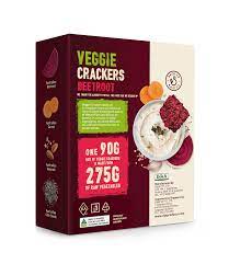 Back To Basic - Cracker - Veggie Cracker - Beetroot 8 x 90g – Ding Oh Dong
