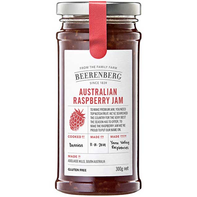 Beerenberg - Jam - Raspberry 8 x 300g – Ding Oh Dong