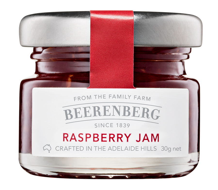 Beerenberg - Jam Mini Glass - Raspberry 60 Mini's x 30g – Ding Oh Dong