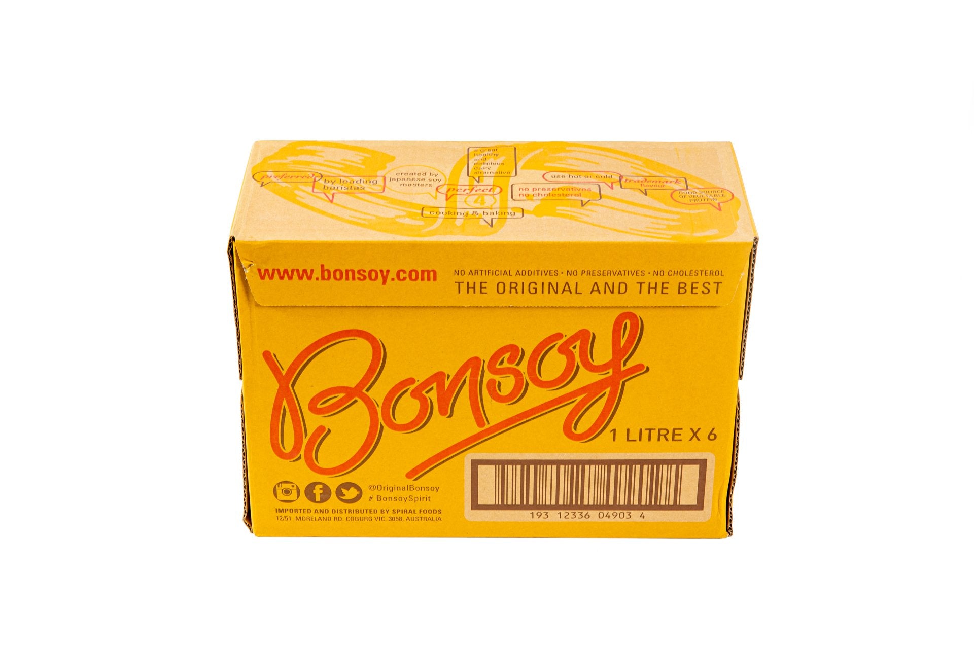 Bonsoy - Soy Milk 6 x 1L – Ding Oh Dong