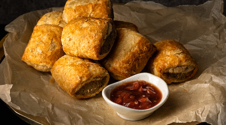 Boscastle - Frozen Pies - Beef Roll 4 x 660g (12 Party Pies) – Ding Oh Dong