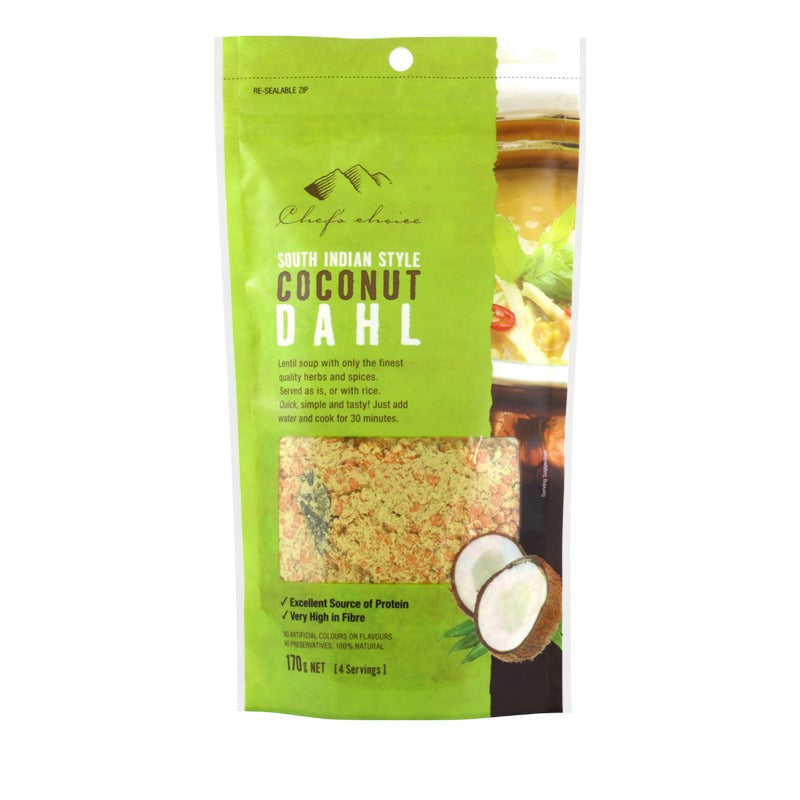 Chef's Choice - Dahl - Coconut 15 x 180g – Ding Oh Dong
