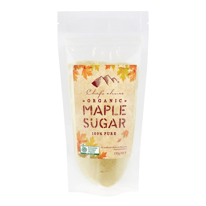Chef's Choice - Organic Sugar - Maple Sugar 6 x 150g – Ding Oh Dong