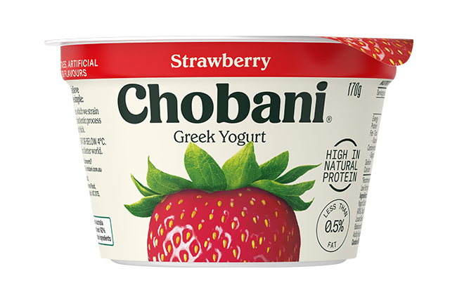Chobani Yogurt Pots - Strawberry 8 x 170g – Ding Oh Dong