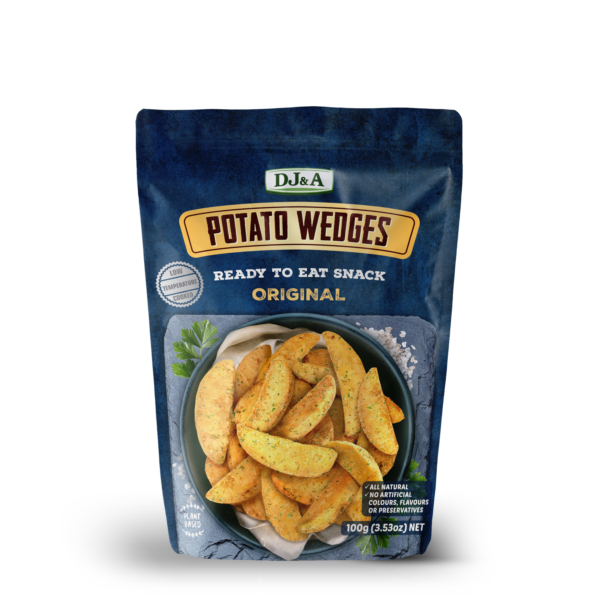 DJ&A - Chips - Potato Wages Crisps - Original 9 x 100g – Ding Oh Dong