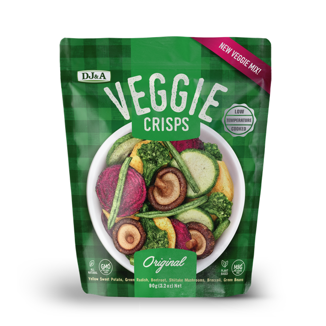 DJ&A - Veggie - Crunch Time - Vege Mix 9 x 50g – Ding Oh Dong