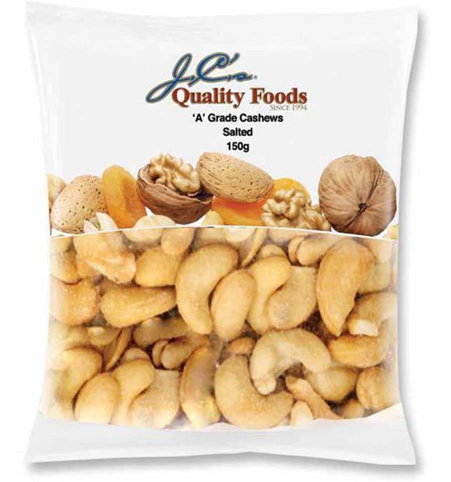 Jc’s Cashews Natural 12 x 100g – Ding Oh Dong