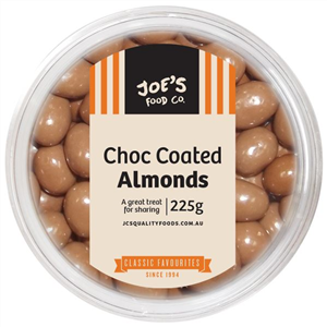Jc’s Choc Coated Almonds Tubs 12 x 225g – Ding Oh Dong
