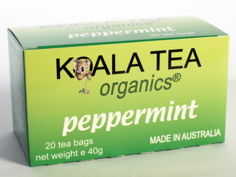 Koala Organic - Peppermint Tea 20 x 40g – Ding Oh Dong
