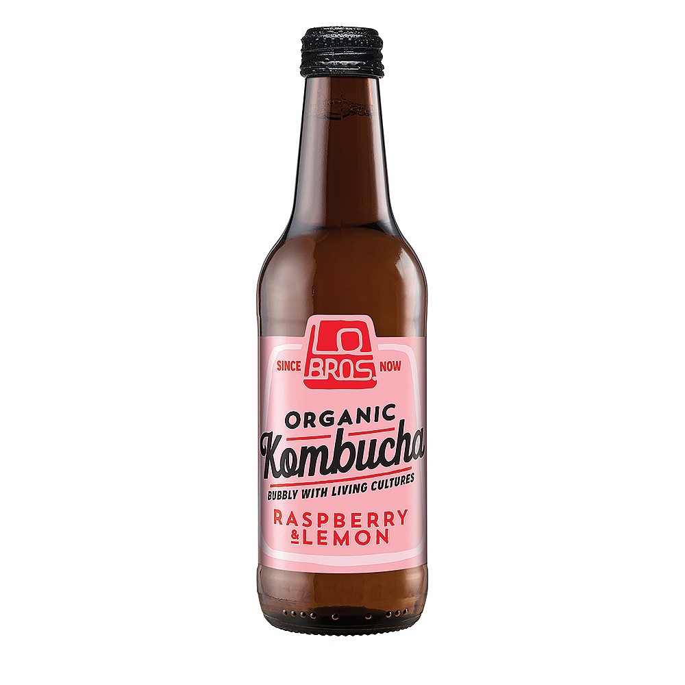 Lo Bros Kombucha - Raspberry & Lemon 12 x 330ml – Ding Oh Dong