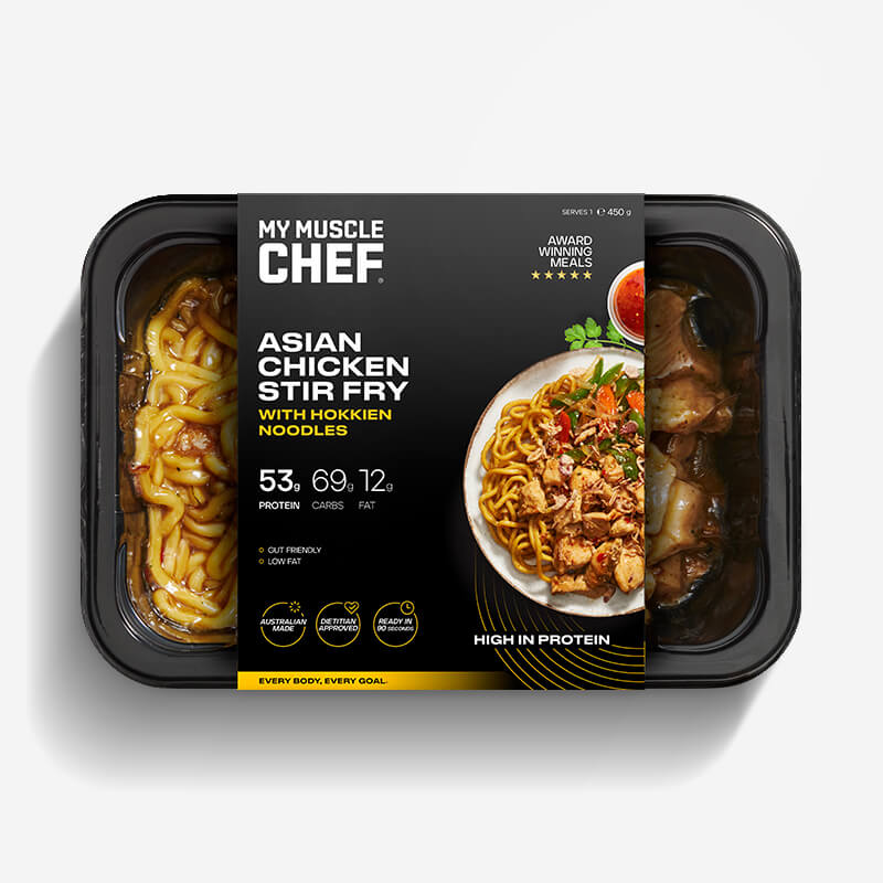 My Muscle Chef - Asian Chicken Stir Fry with Hokkien Noodles – Ding Oh Dong