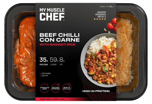 My Muscle Chef - Beef Chilli Con Carne with Basmati Rice – Ding Oh Dong