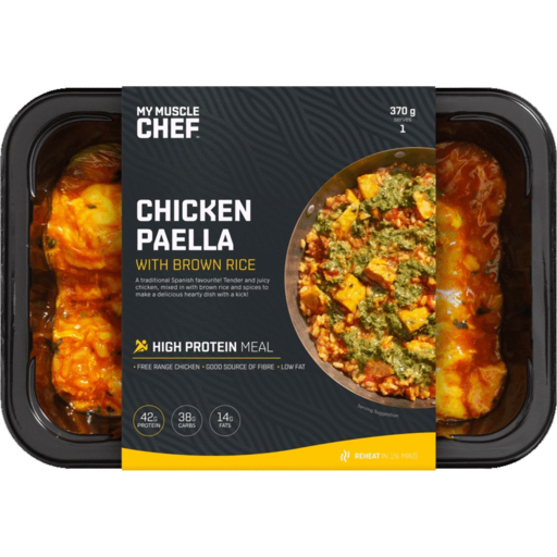 My Muscle Chef - Chicken Paella With Brown Rice – Ding Oh Dong