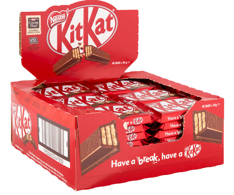 Nestle - Box - Kit Kat 4 Finger - 48 x 42gVege – Ding Oh Dong