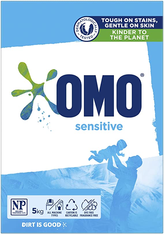 OMO - Laundry Powder - Sensitive 4 x 5Kg – Ding Oh Dong