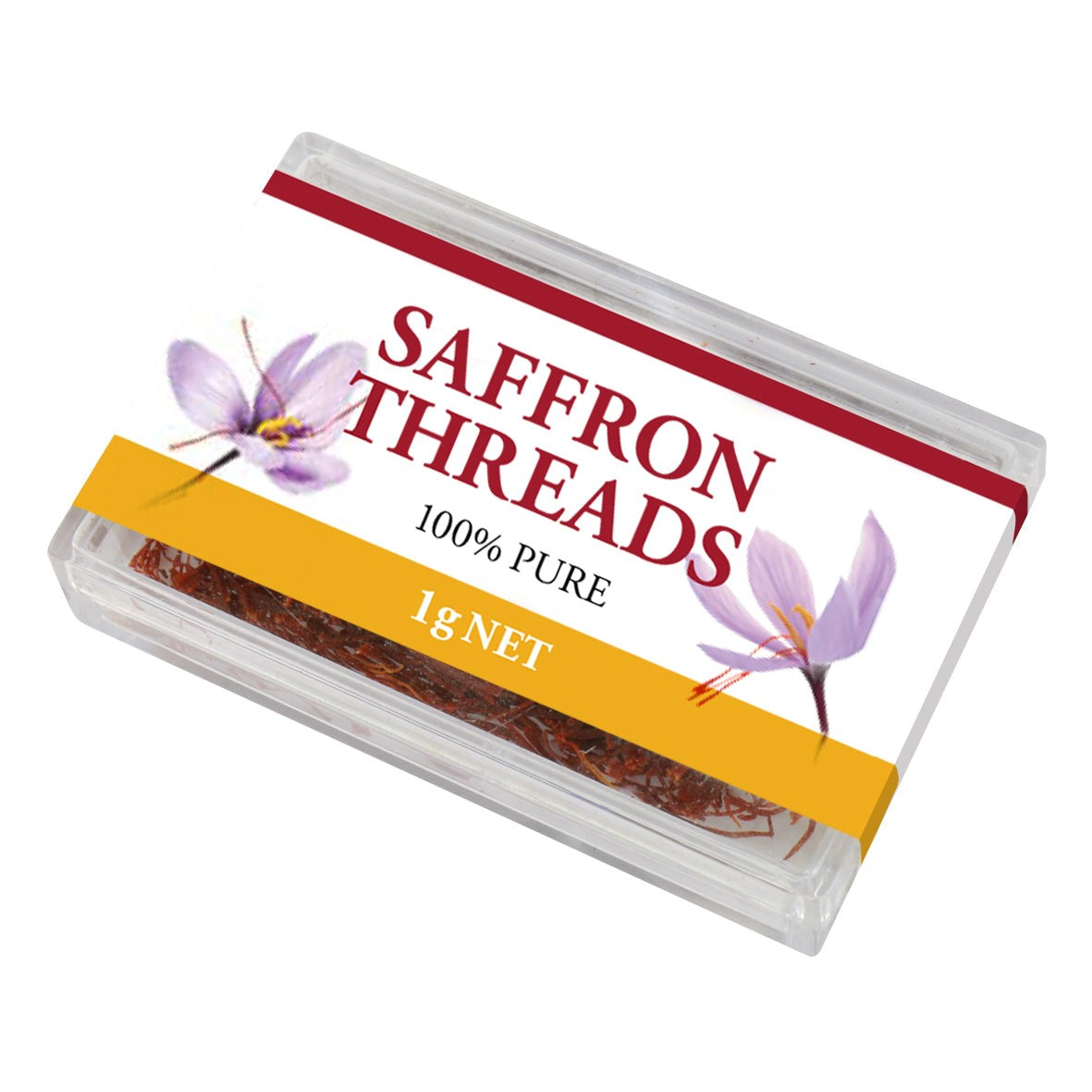 PGF - Saffron - Pure Threads Medium Grade 5 x 1g – Ding Oh Dong