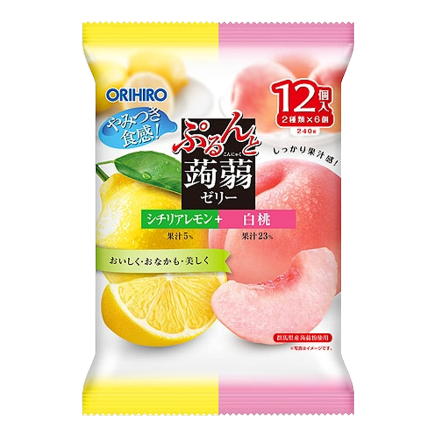 Orihiro Purunto - Japanese Jelly - Apple & Orange - 12 x 240g – Ding Oh ...