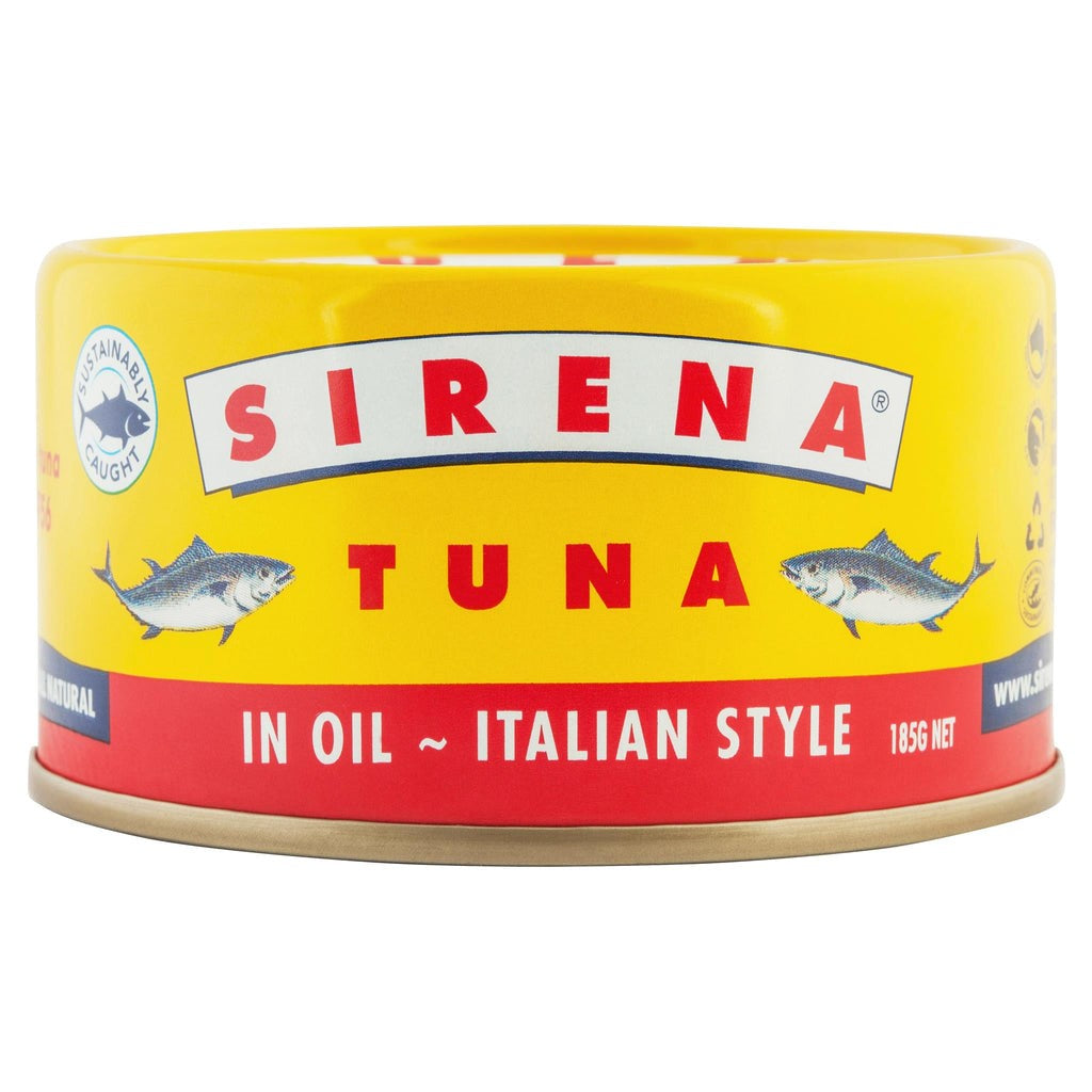 Sirena - Tuna - Italian Style - 6 x 185g – Ding Oh Dong