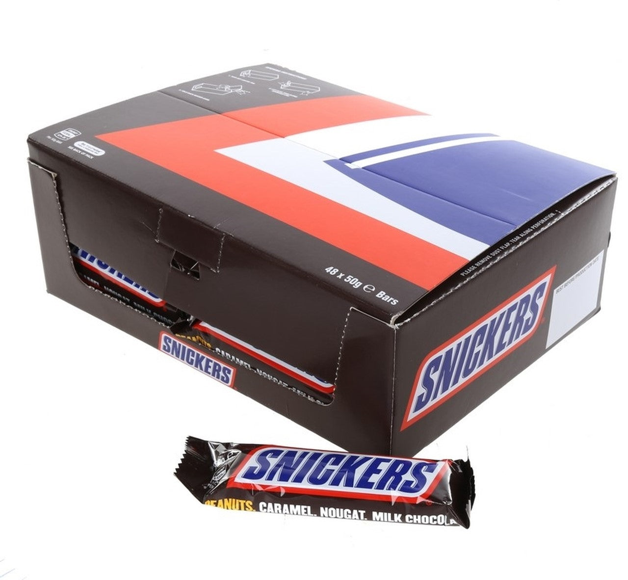 Snickers - Box - Snickers Bar - 48 x 50g vege – Ding Oh Dong