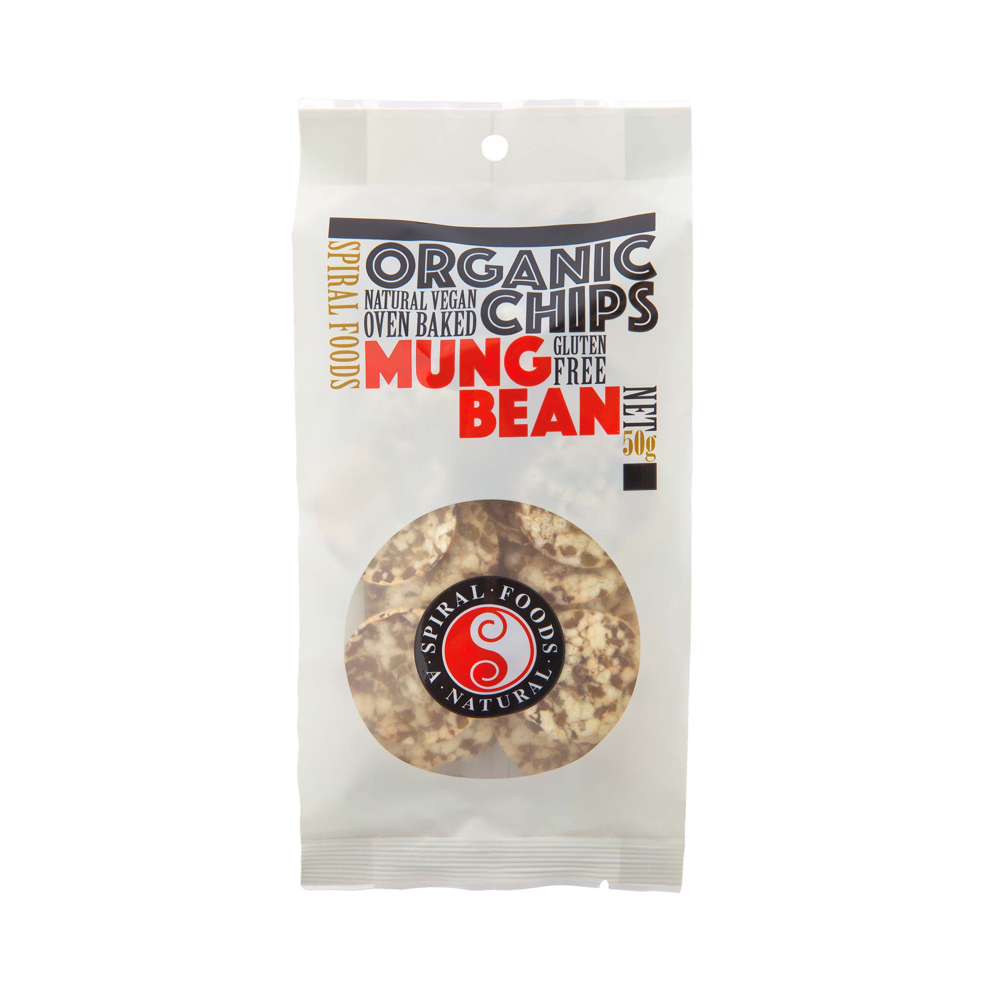 Spiral Food - Organic Chips - MungBean 10 x 50g – Ding Oh Dong
