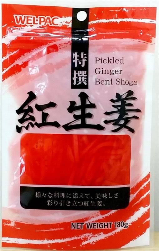 Wel Pac - Japanese Pickle - Red Ginger - 3 x 180g – Ding Oh Dong